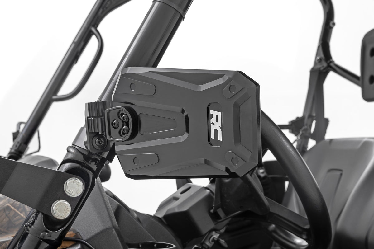 UTV Aluminum Side View Mirrors - Horizontal – 4wheelingplus.com