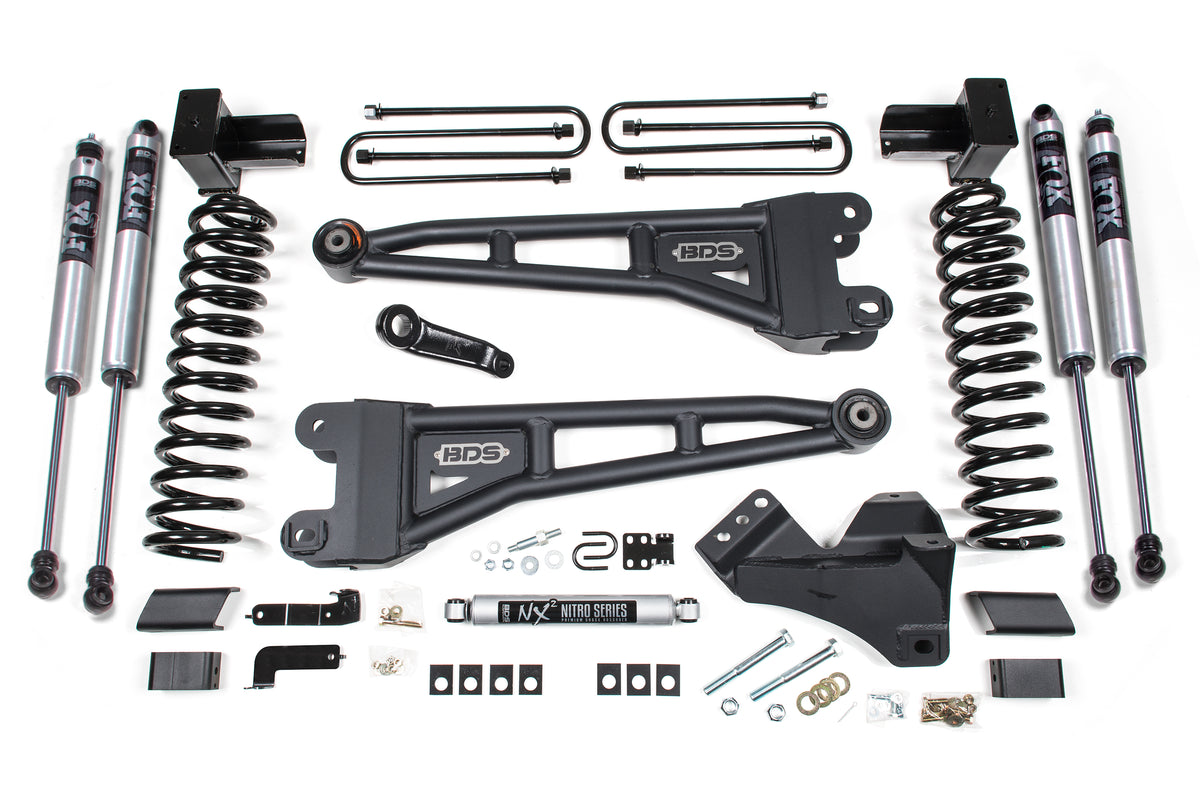 2020 F350 Dually 4in. Radius Arm Suspension Lift System – 4wheelingplus.com